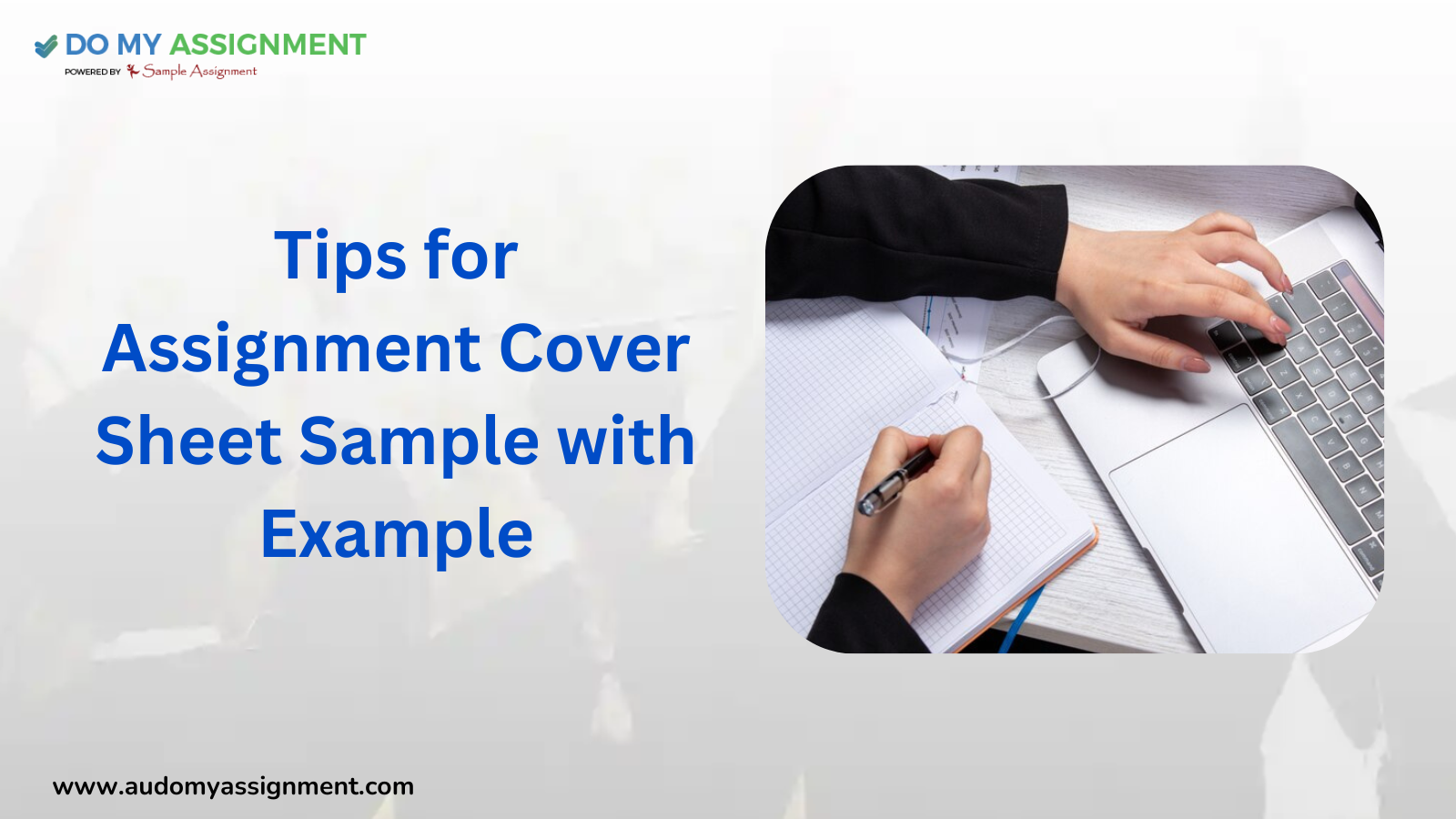 Tips for Assignment Cover Sheet Sample with Example