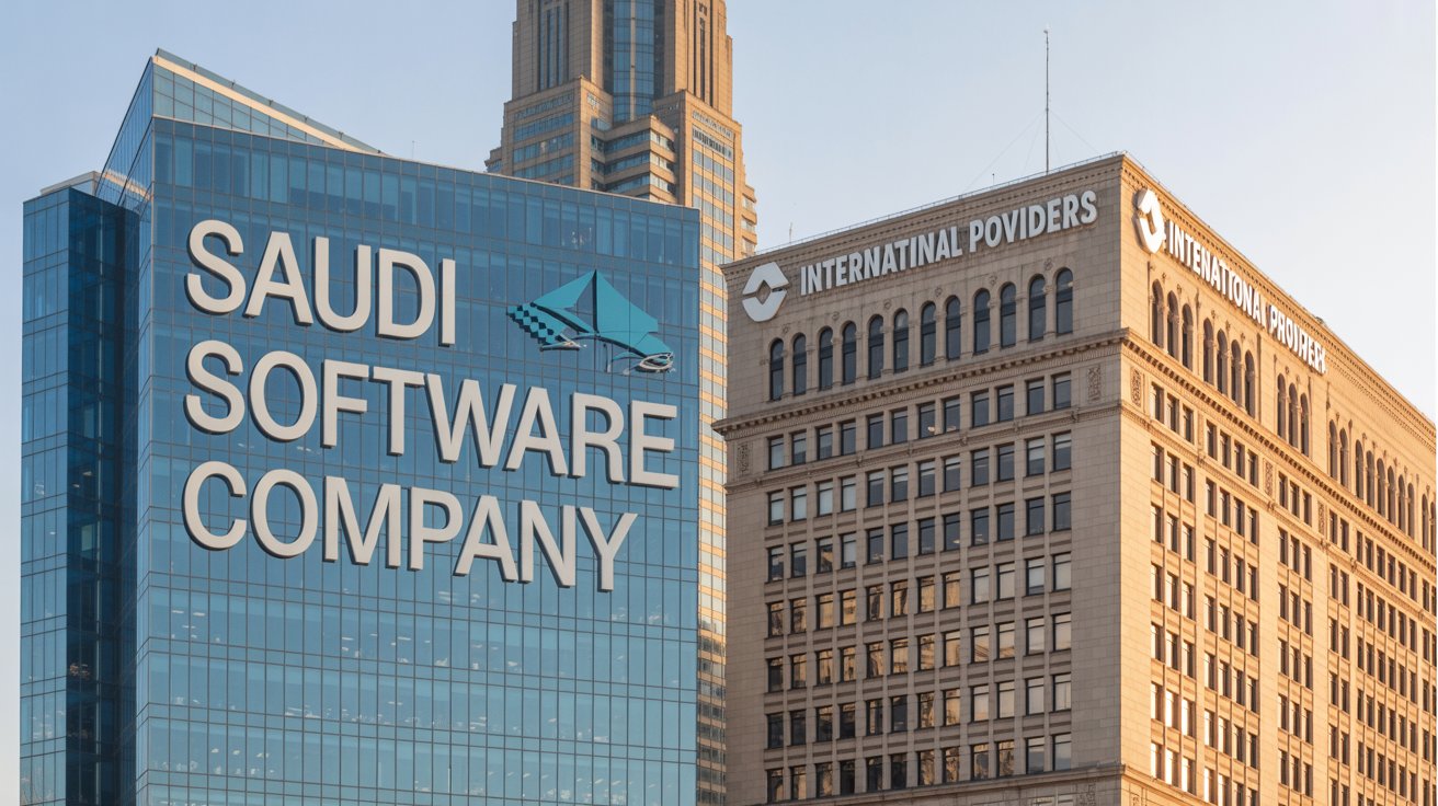 Saudi Software Company vs International Providers