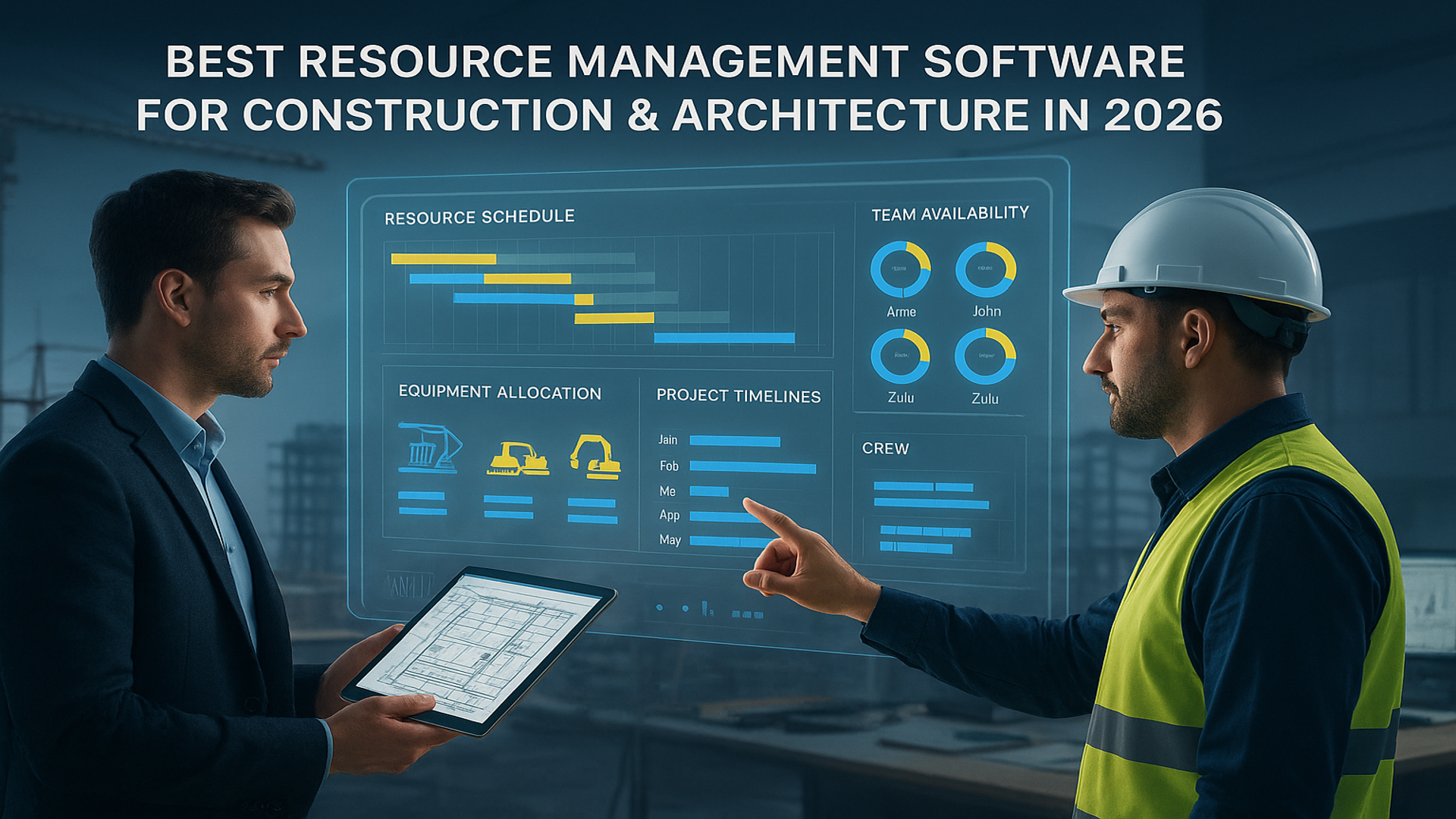 Best Resource Management Software for Construction and Architecture in 2026
