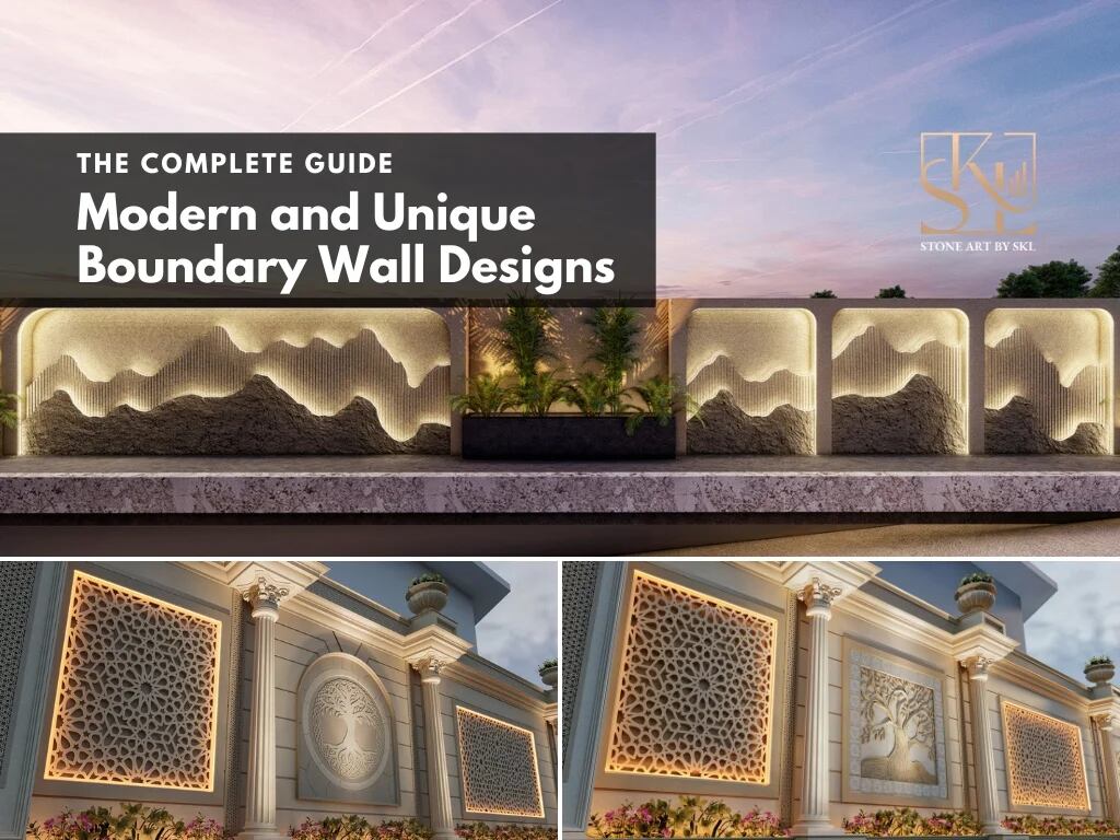 Transforming Spaces: Modern and Unique 3D Boundary Wall Designs