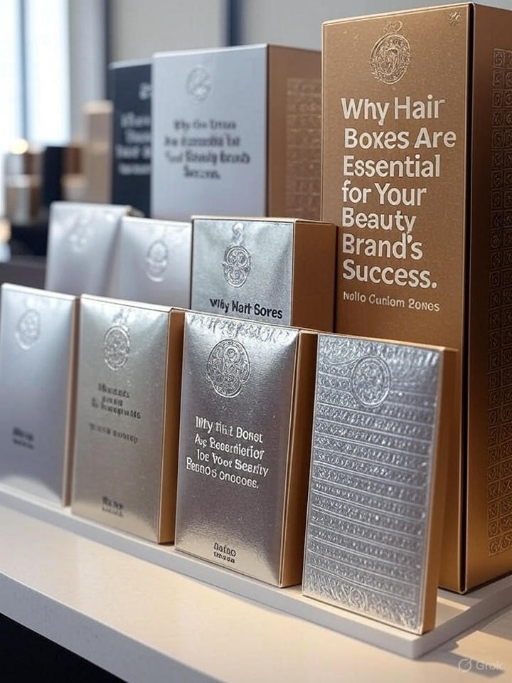 Why Hair Boxes Are Essential for Your Beauty Brand’s Success