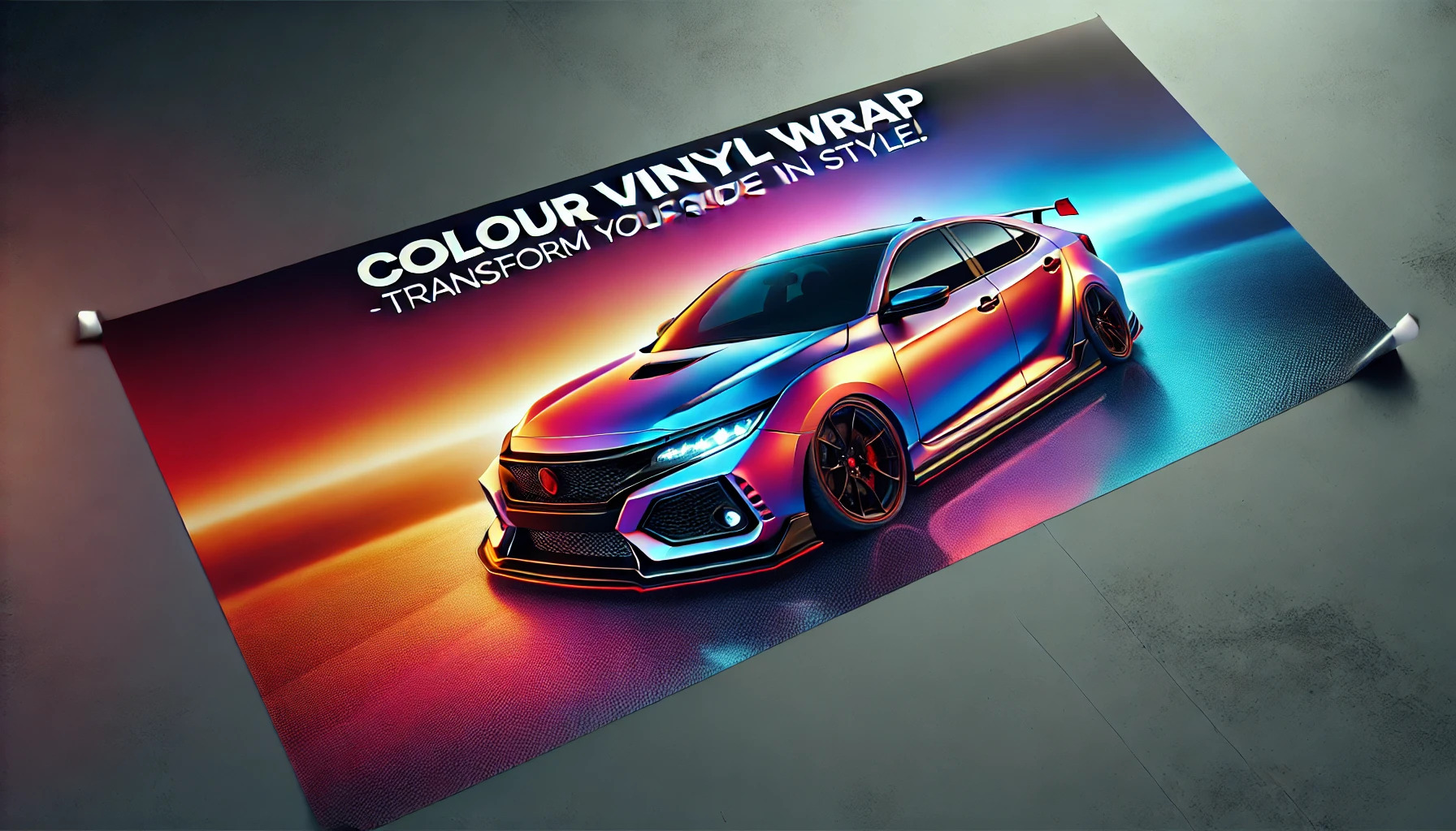 Revamp Your Ride with a Stunning Colour Vinyl Wrap